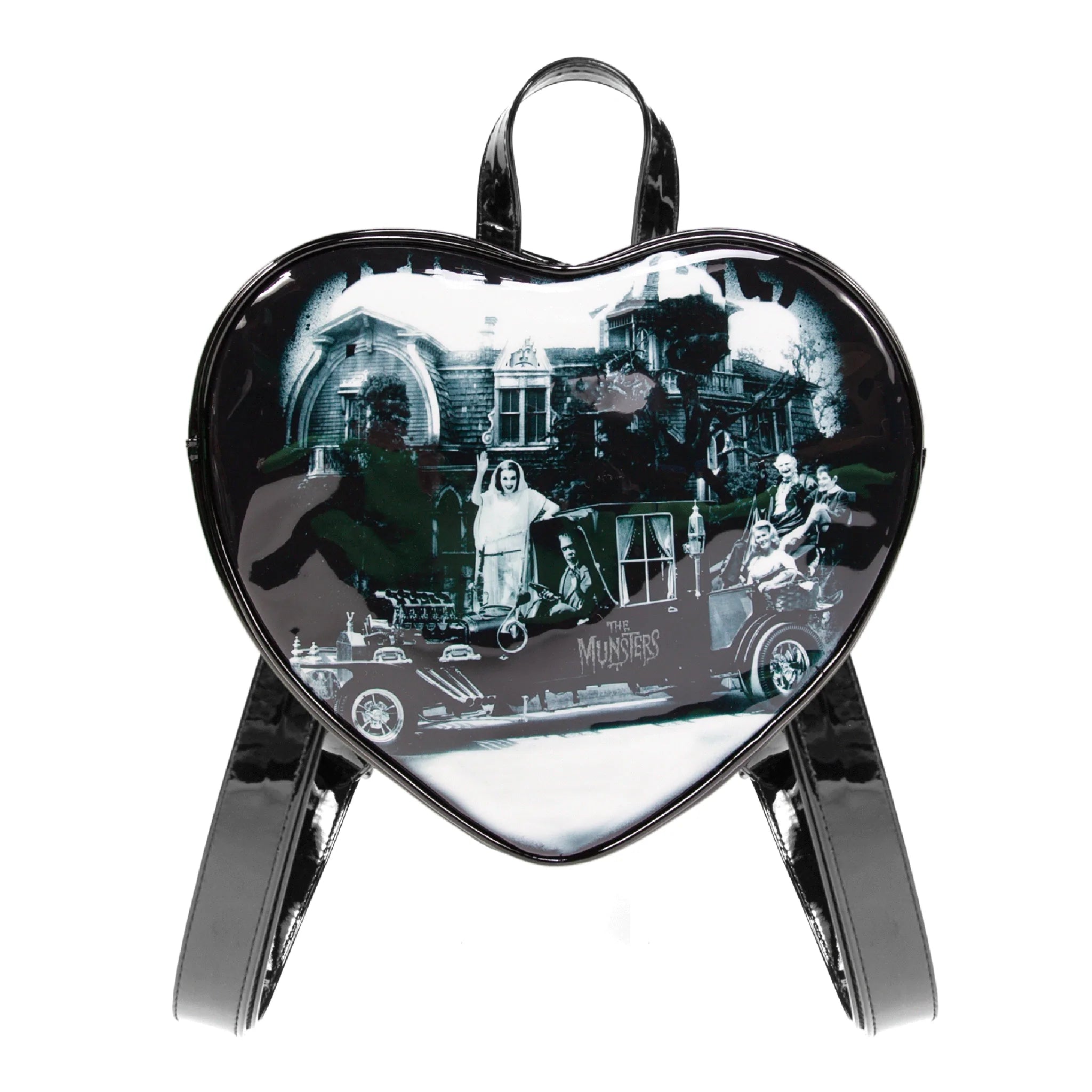 Munsters "Koach" Heart Shaped Backpack – Hot Rock Hollywood